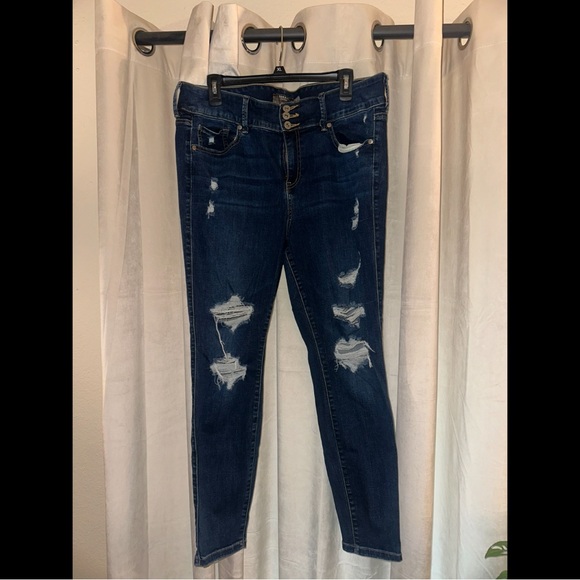 torrid | Jeans | Torrid Distressed Denim Jeans | Poshmark